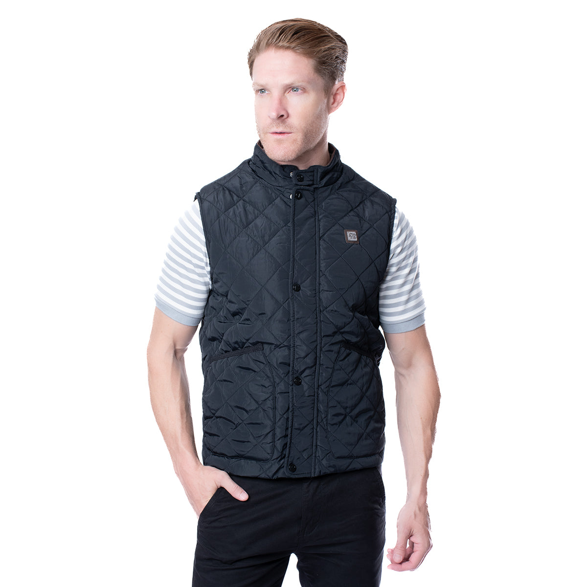 Chaleco Negro Aldo Conti - Modelo - HB279 – ALDO CONTI